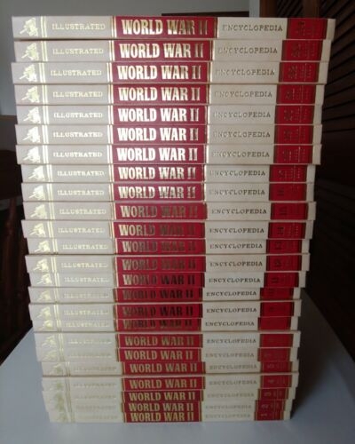 World War II Illustrated Encyclopedia 24 Volume Complete Set HIỆU SÁCH ...