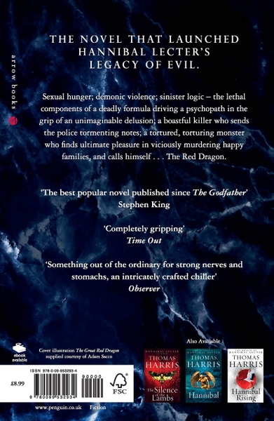 Red Dragon (Book 1 of 4: Hannibal Lecter) (UK) HIỆU SÁCH NGOẠI VĂN
