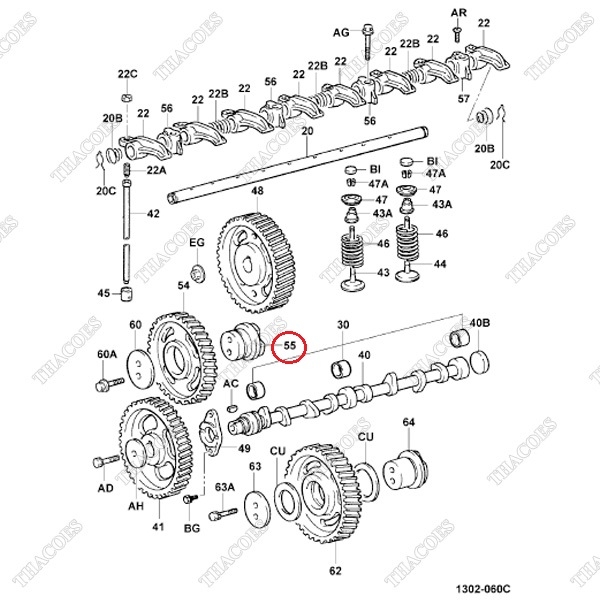 Trục bánh răng trung gian 1 13581-UC010 (13581-78200-71) | https ...