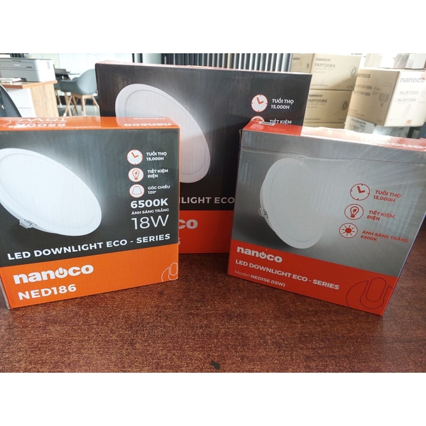 ĐÈN LED ÂM TRẦN NANOCO - Đại Hoàng Dương | Trung tâm phân phối điện nước