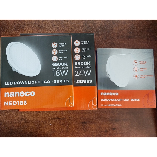 ĐÈN LED ÂM TRẦN NANOCO - Đại Hoàng Dương | Trung tâm phân phối điện nước