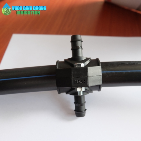 ĐAI Khởi Thủy Ống HDPE Phi 32/ 40/ 50/ 63 Ra Ống PE Phi 16/ 20/ 25 mm ...