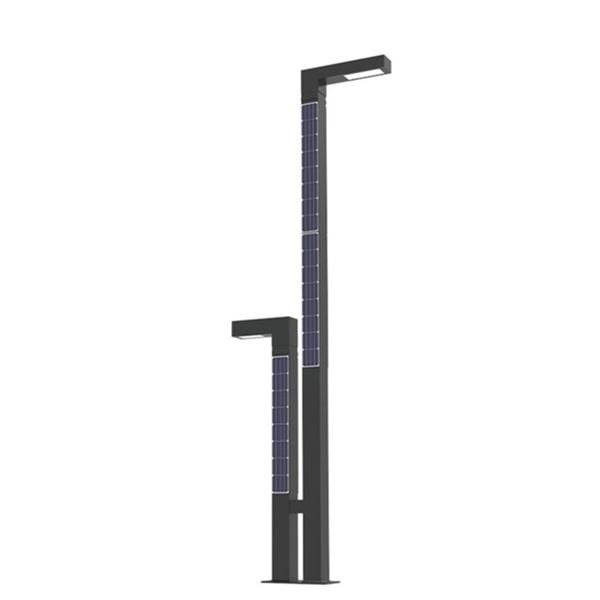 Cột Đèn Năng Lượng Mặt Trời Dọc Vertical Solar Light ZSR-05 30W H4,4M ...