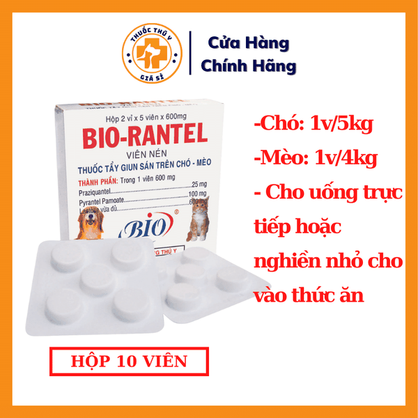 Bio Rantel Chính Hãng Giá Tốt Phân Phối Thuốc Thú Y