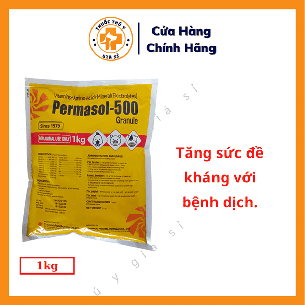 TT Permasol 1Kg Chính Hãng Giá Tốt Phân Phối Thuốc Thú Y