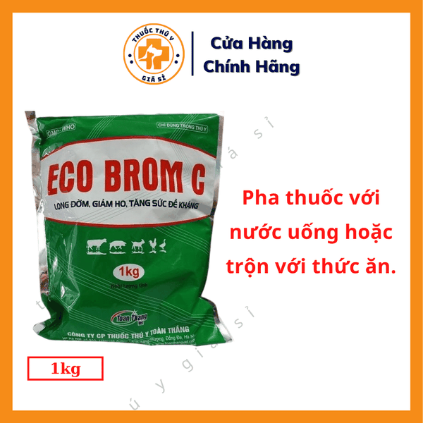 TTh Eco-Brom C (10 in 1)kg Chính Hãng Giá Tốt Phân Phối Thuốc Thú Y