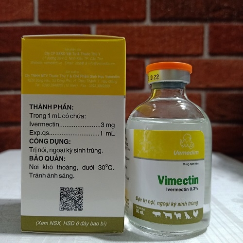 Vemedim Vimectin 50ml Chính Hãng Giá Tốt Phân Phối Thuốc Thú Y