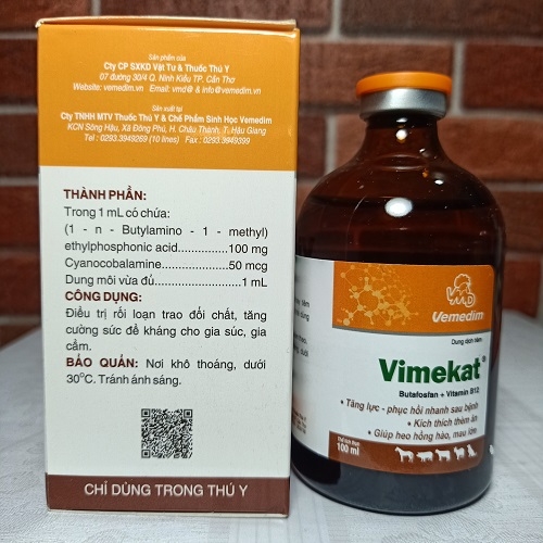 VMD VimeKat 100ml Chính Hãng, Giá Rẻ, Chất Lượng Phân Phối Thuốc Thú Y
