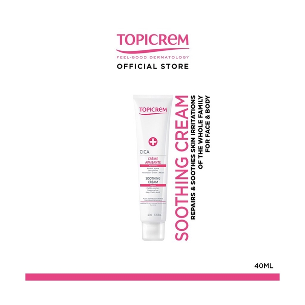 Kem Dưỡng Topicrem Cica Soothing Cream 40ml May Cosmetic