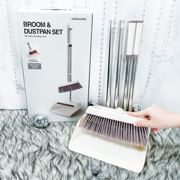 Bộ chổi quét nhà Lock&Lock kèm dụng cụ hốt rác ETM465