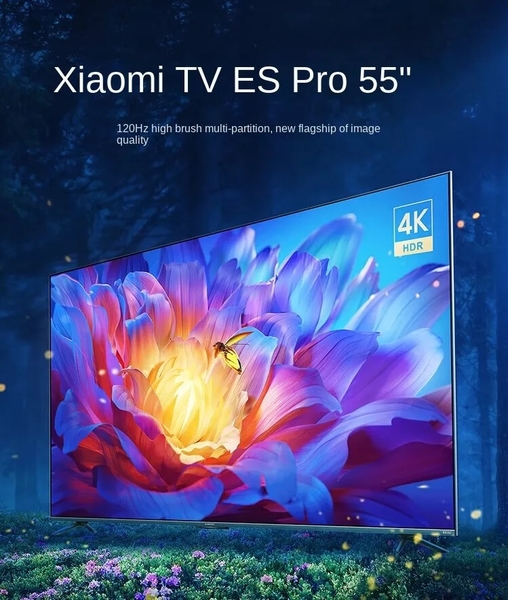 Tivi Xiaomi ES Pro 55 inch RAM3GB/32GB/120HZ/MEMC