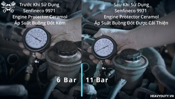 Áp Suất Buồng Đốt Kém, Đổ Hơi Nhẹ Làm Sao Để Khắc Phục ? Senfineco 997