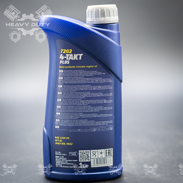 Nhớt Động Cơ Xe Máy - Mannol 4-TAKT Plus Jaso MA2 [7202] - Heavy Duty