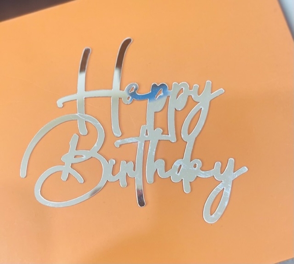 Set 10 mica HPBD mẫu mới M1-BẠC.