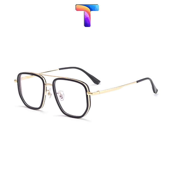 [Nhiều màu] Gọng kính Titanium vuông nam nữ 2217