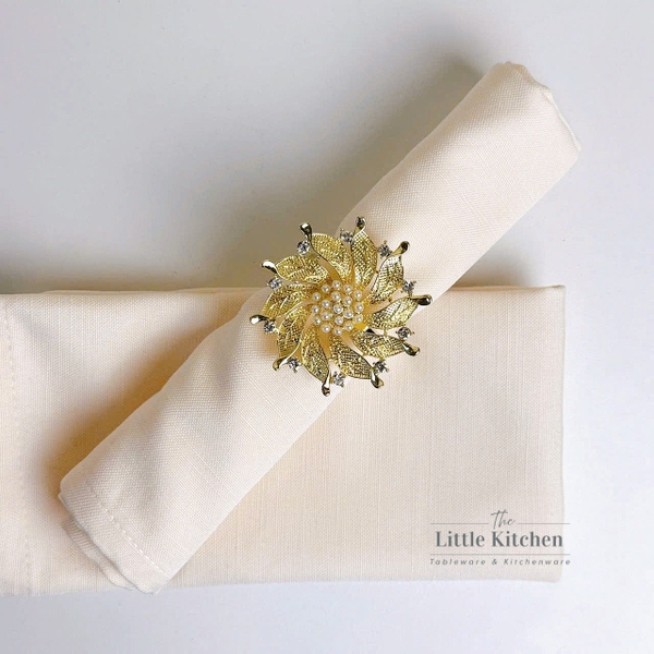 Napkin vuông kem 50 | The Little Kitchen