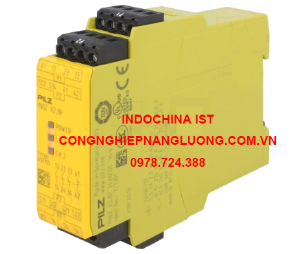 Rơ le an toàn PNOZ X2.8P 24VACDC 3n/o 1n/c 777301 Công nghiệp năng lượng