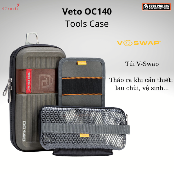 Túi VETO Tools Case OC140 Đựng Vật Dụng Nhỏ Hoặc Dụng Cụ EDC