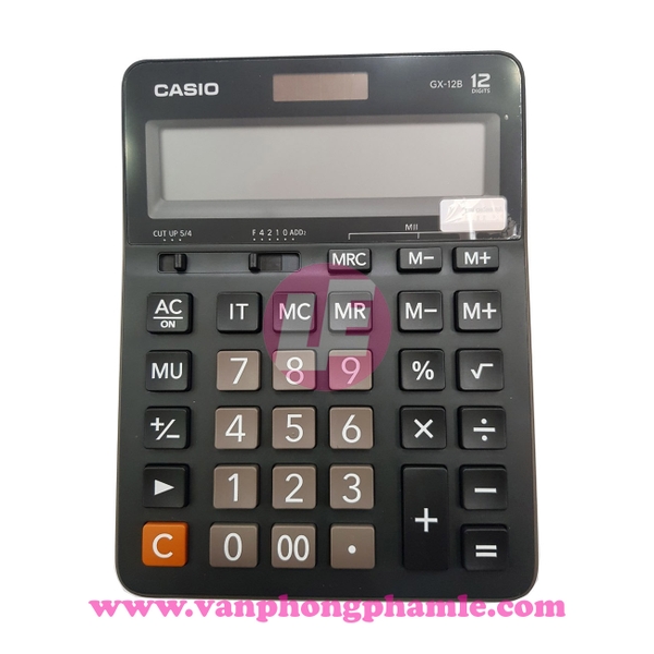 Máy tính casio GX-12B | Văn Phòng Phẩm Lệ