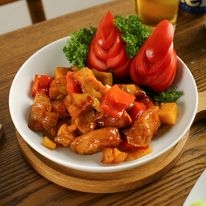 Sườn chua ngọt hộp VEGAN RESTAURANT