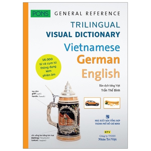 Pons General Reference - Trilingual Visual Dictionary Vietnamese ...