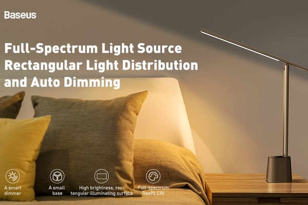 Đánh giá chi tiết đèn bàn Baseus Smart Eye bảo vệ thị lực - chube.vn