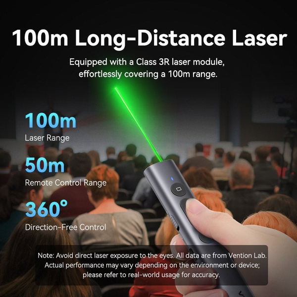 Bút laser trình chiếu VENTION KQJ - chube.vn