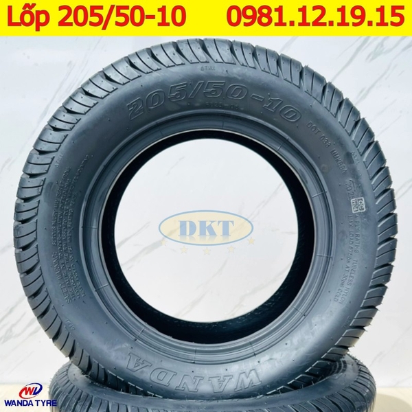 LỐP XE GOLF 205/50-10 WANDA CÔNG TY TNHH MÁY VÀ DỊCH VỤ DKT VIỆT NAM