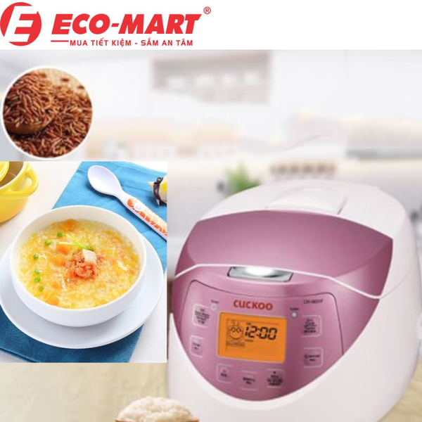 Cách nấu cháo thịt bằng nồi cơm điện Cuckoo, 2023