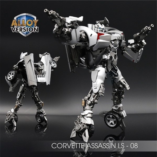 ĐỒ CHƠI MÔ HÌNH BMB LS-08 CORVETTE ASSASSIN LẮP RÁP CHUYỂN ĐỔI MÔ HÌNH ...