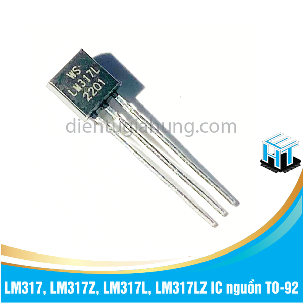 LM317, LM317Z, LM317L, LM317LZ IC nguồn TO-92 HTE LINH KIỆN ĐIỆN TỬ PRO
