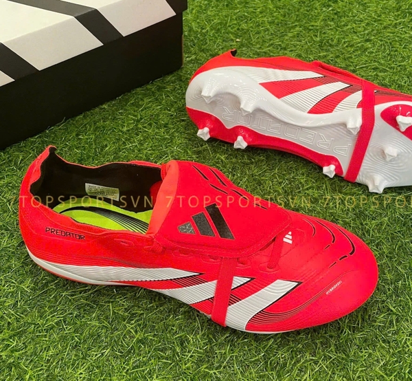 Adidas Predator League FT FG - White/Red ID1319 7TOPSPORTSVN