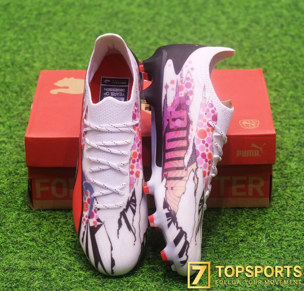 Puma Ultra Ultimate Legacy of Speed x PD25 FG/AG - White/Red/Black ...