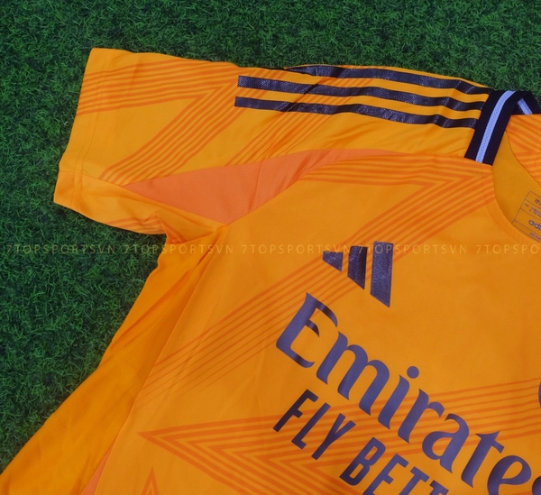 Adidas Real Madrid 24/25 Away Authentic Jersey - Orange IZ1642 7TOPSPORTSVN