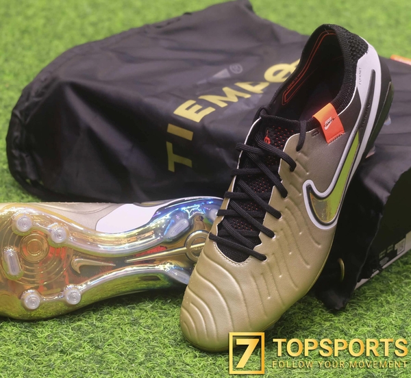 Nike Tiempo Legend X Elite FG SE - Metallic Gold Silk/Black/Total ...