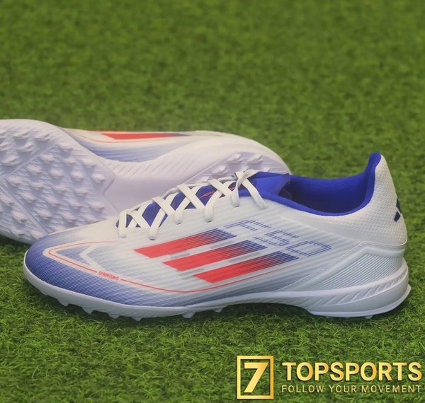Adidas F50 League TF - Cloud White/Solar Red/Lucid Blue IF1343 7TOPSPORTSVN