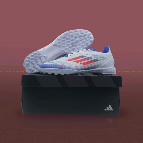 Adidas F50 League TF - Cloud White/Solar Red/Lucid Blue IF1343 7TOPSPORTSVN