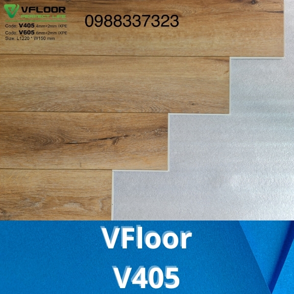 Sàn nhựa Vfloor Perfect Life V405-4mm