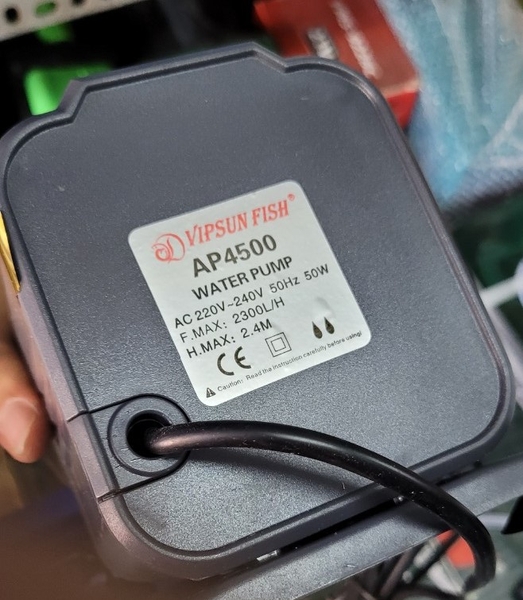 Máy bơm nước hồ cá VIPSUN FISH AP4500 | CÔNG TY TNHH THƯƠNG MẠI ĐIỆN ...