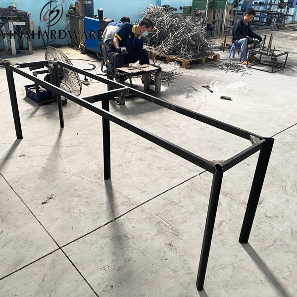 Processing oval tube office table frame | Vinahardware - Auxiliary industry