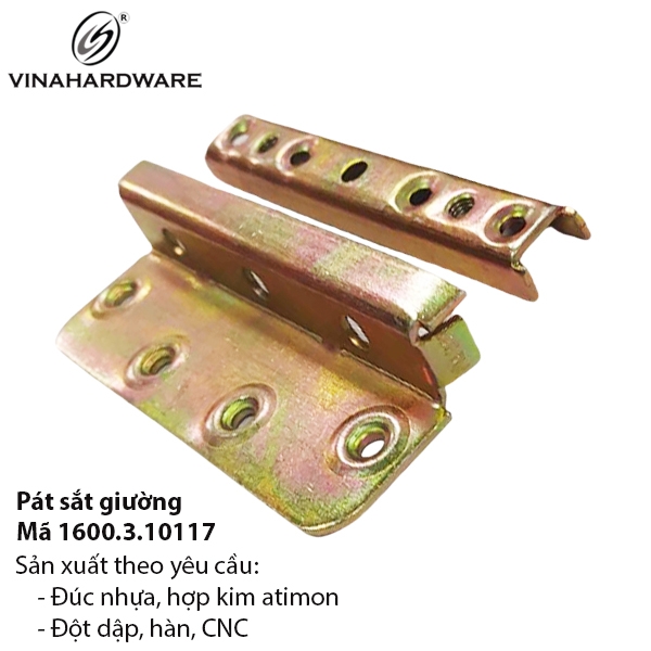 Steel Bed-Frame Connector Bracket – Model 1600.3.10117 | Vinahardware ...