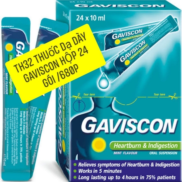 Hướng dẫn sử dụng thuốc gaviscon uống như thế nào để giảm triệu chứng ...