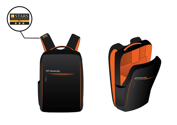 Thiết kế balo của Đại Học FPT chính thức được sản xuất 4000 cái | Xưởng ...