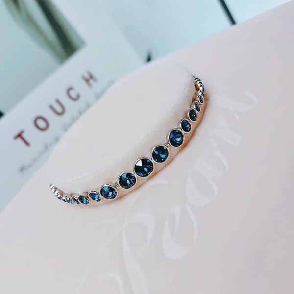 LẮC TAY SWA MẪU EMILY DÂY RÚT ĐÁ 2 MÀU | lybalansieucute.com