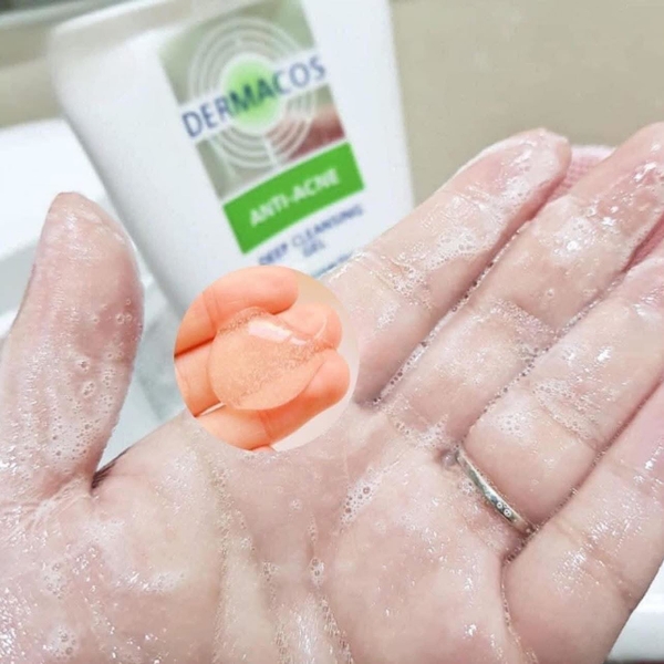 SỮA RỬA MẶT DERMACOS ANTI-ACNE DEEP CLEANSING 150ML FULLBOX ...