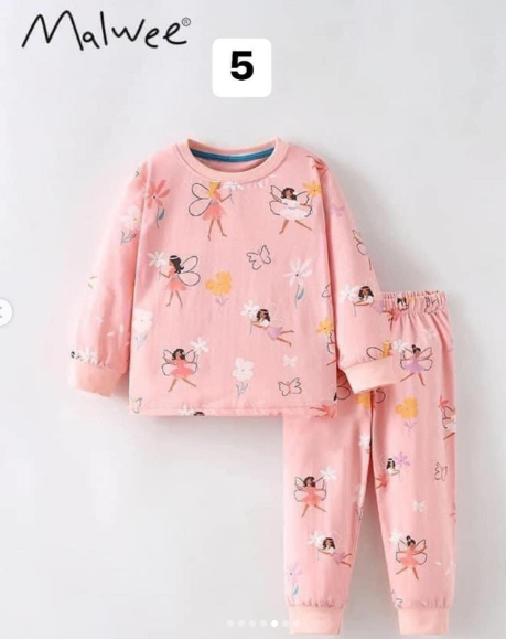 SET KID BÉ GÁI MALWEE 7 MÂU | lybalansieucute.com
