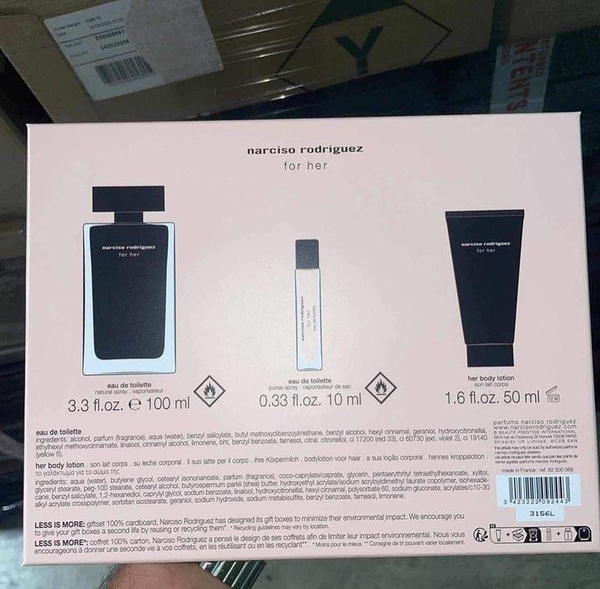 SET NARCISO FOR HER EDT 3 MÓN | lybalansieucute.com