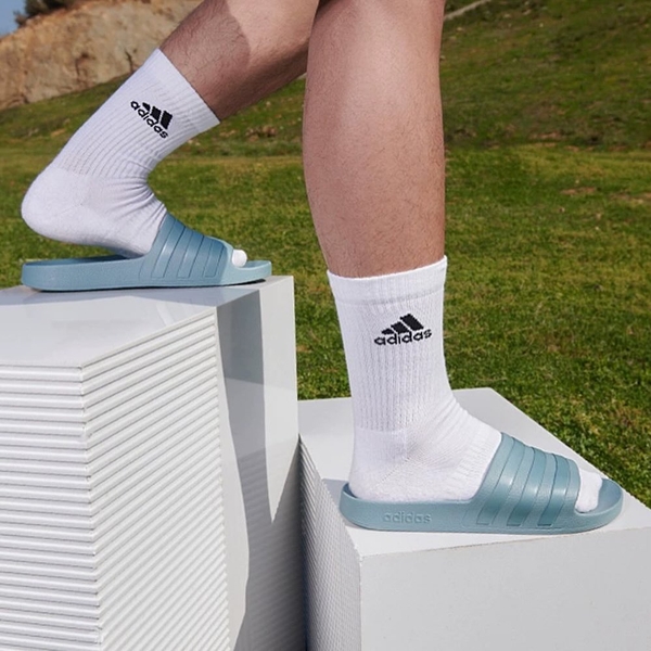 DÉP DAS ADILETTE AQUA GZ1153 XANH DƯƠNG | lybalansieucute.com