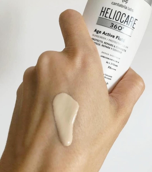KEM CHỐNG NẮNG HELIO AGE ACTIVE FLUID 50ML FULLBOX | lybalansieucute.com