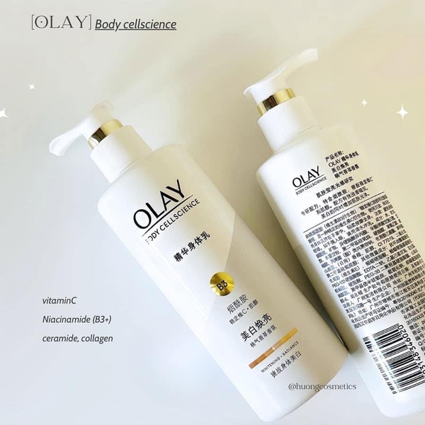 BODY LOTION OLAY BẢN TRUNG CELLSCIENCE 250ML | lybalansieucute.com